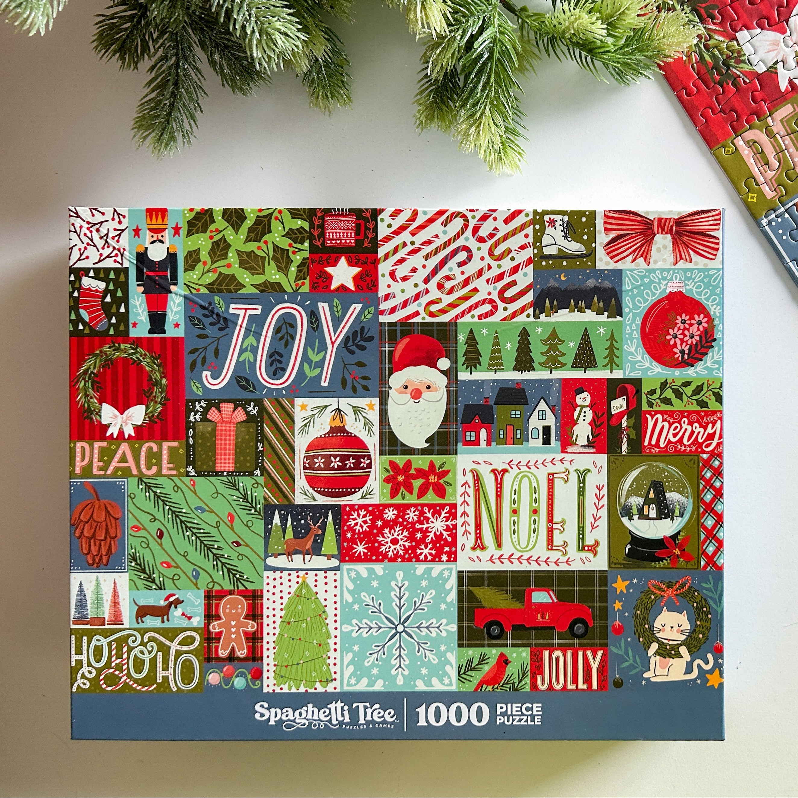 Merry Medley 1000 Pc Puzzle – Spaghetti Tree Puzzles and Games