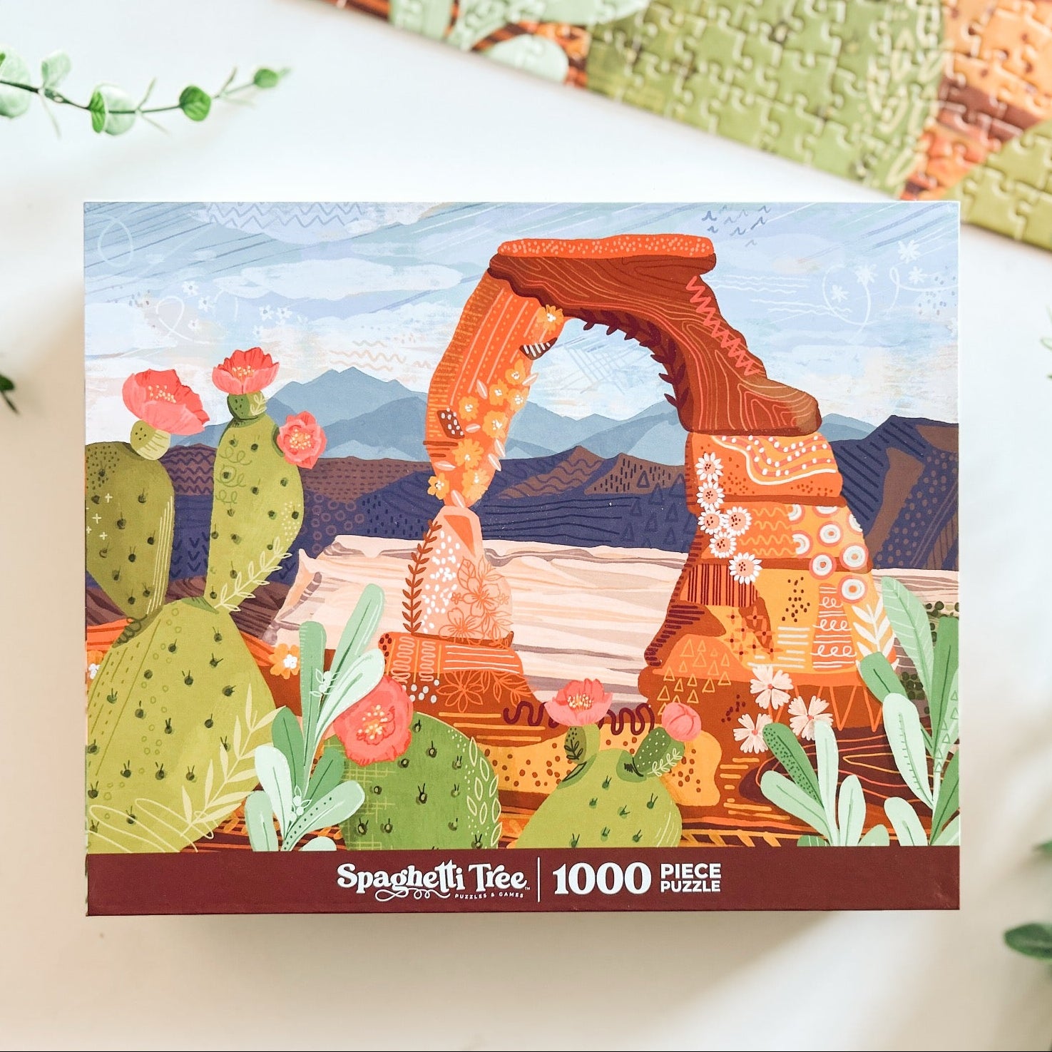 Delicate work of Arch 1000 Pc Puzzle – Spaghetti Tree Puzzles and Games