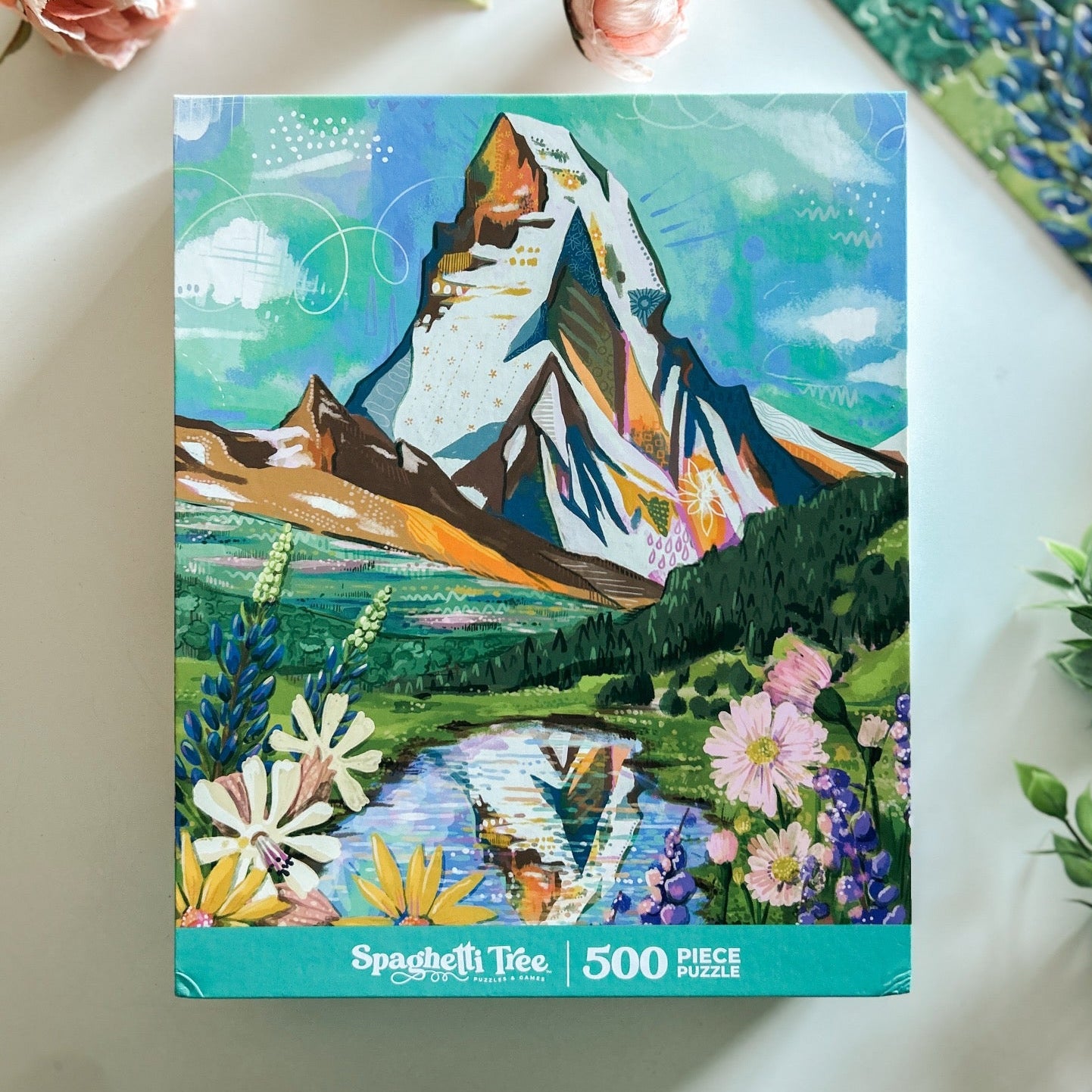 Swiss Summit 500 Pc Puzzle – Spaghetti Tree Puzzles and Games